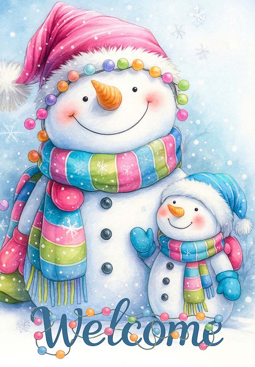 MY LITTLE SNOWFLAKE – Charleston Garden Flags